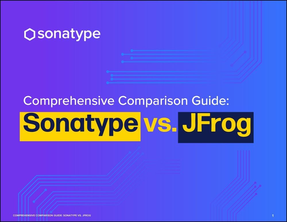 Sonatype Nexus Repository vs. JFrog Artifactory | Guide